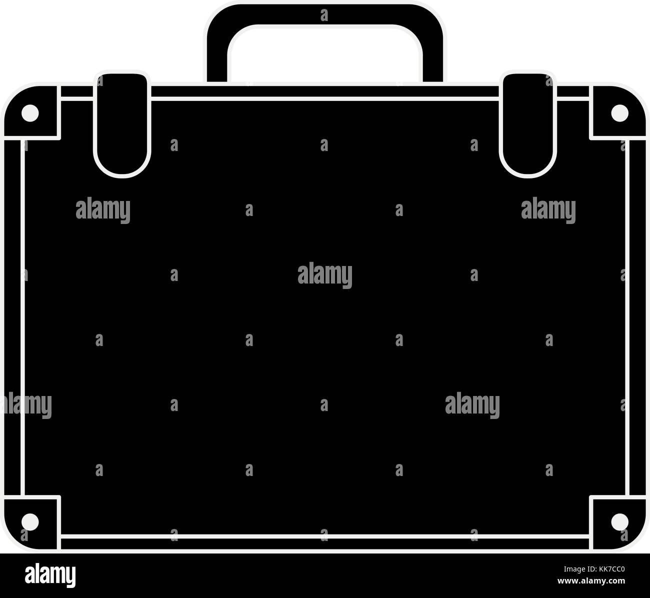 Travel suitcase symbol Stock Vector Image & Art - Alamy