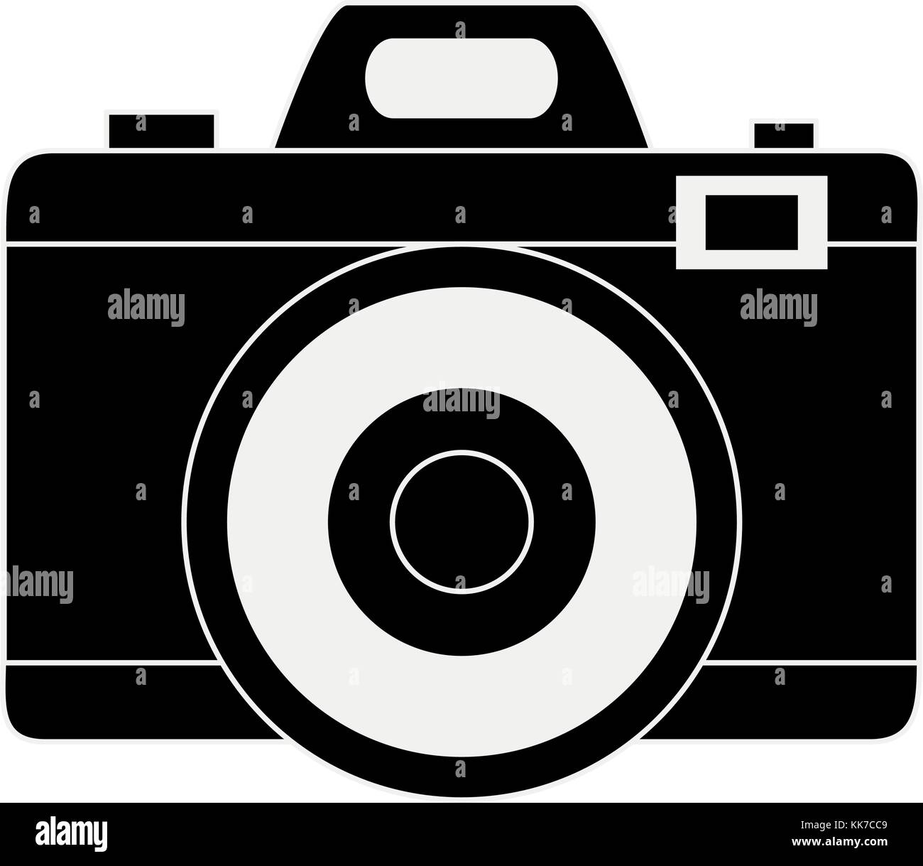 Photographic camera symbol Stock Vector Image & Art - Alamy