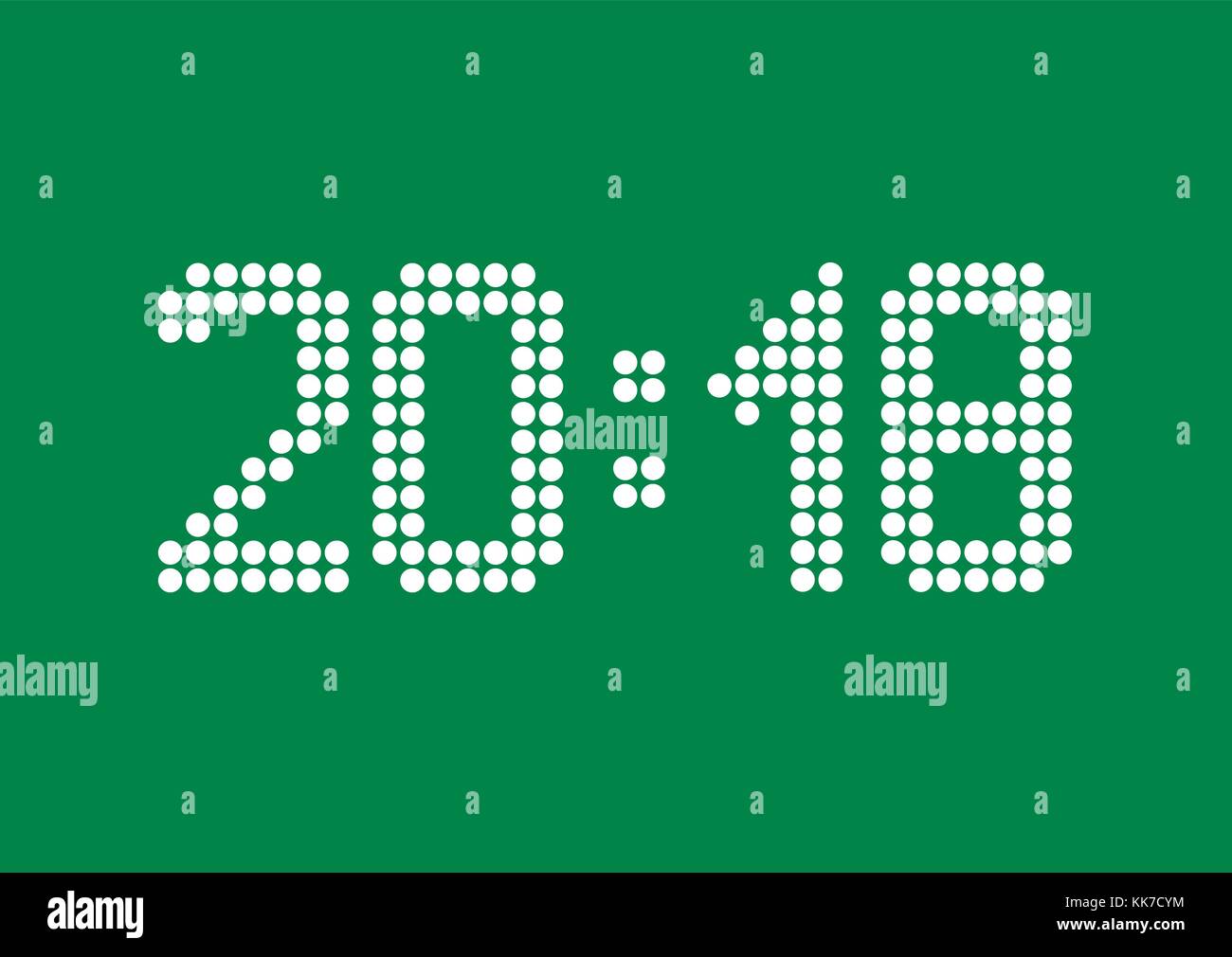 2018 New Year Stock Vector Image & Art - Alamy