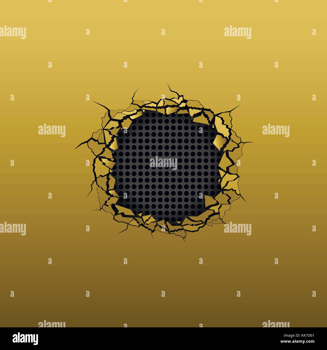 Broken Metal background Stock Vector Image & Art - Alamy