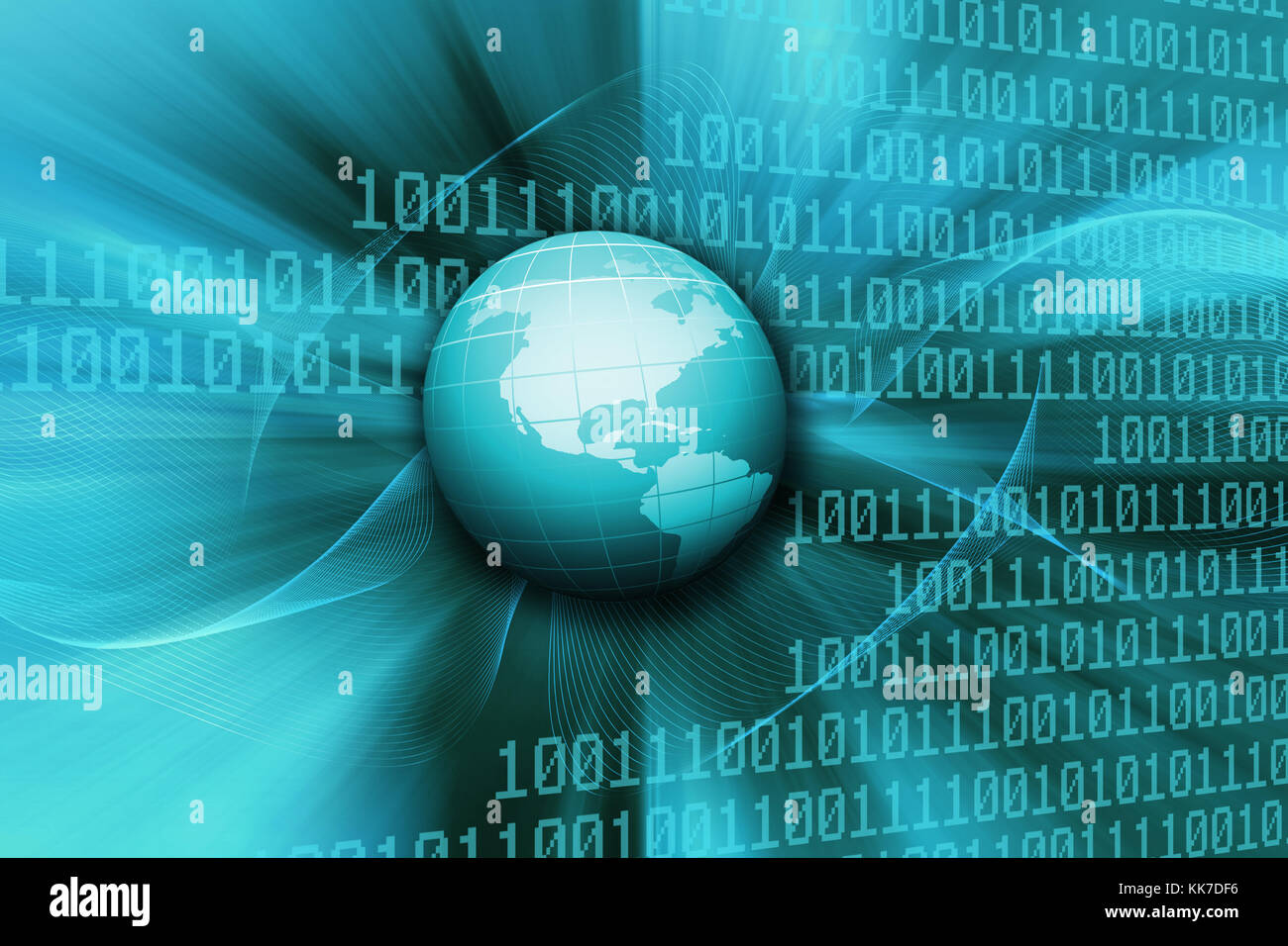 Globe on abstract binary code background Stock Photo - Alamy Globe on abstract binary code background Stock Photo - Alamy
