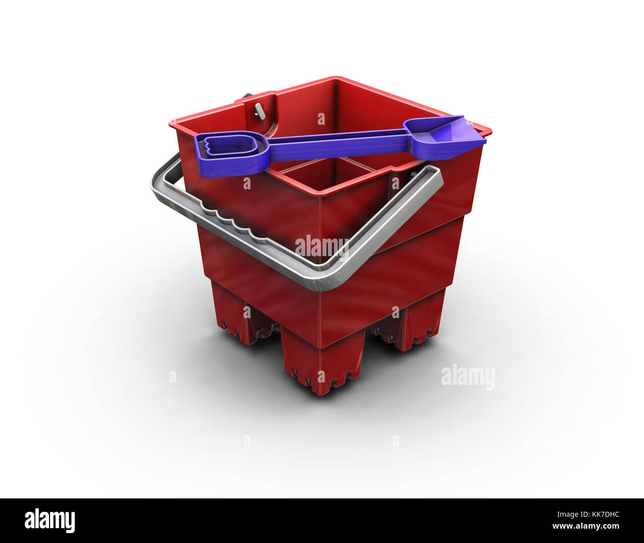 Spade for bucket Cut Out Stock Images & Pictures - Alamy