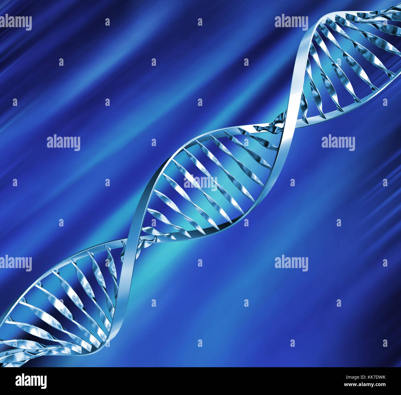 3D render of DNA strands Stock Photo - Alamy