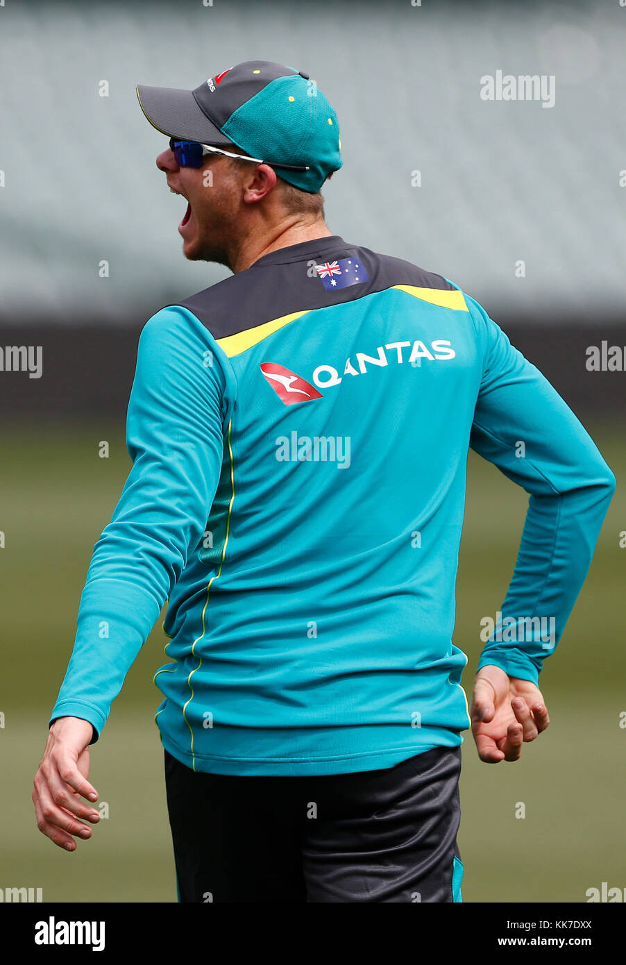 Australia's Steve Smith during a training session at the Adelaide Oval ...