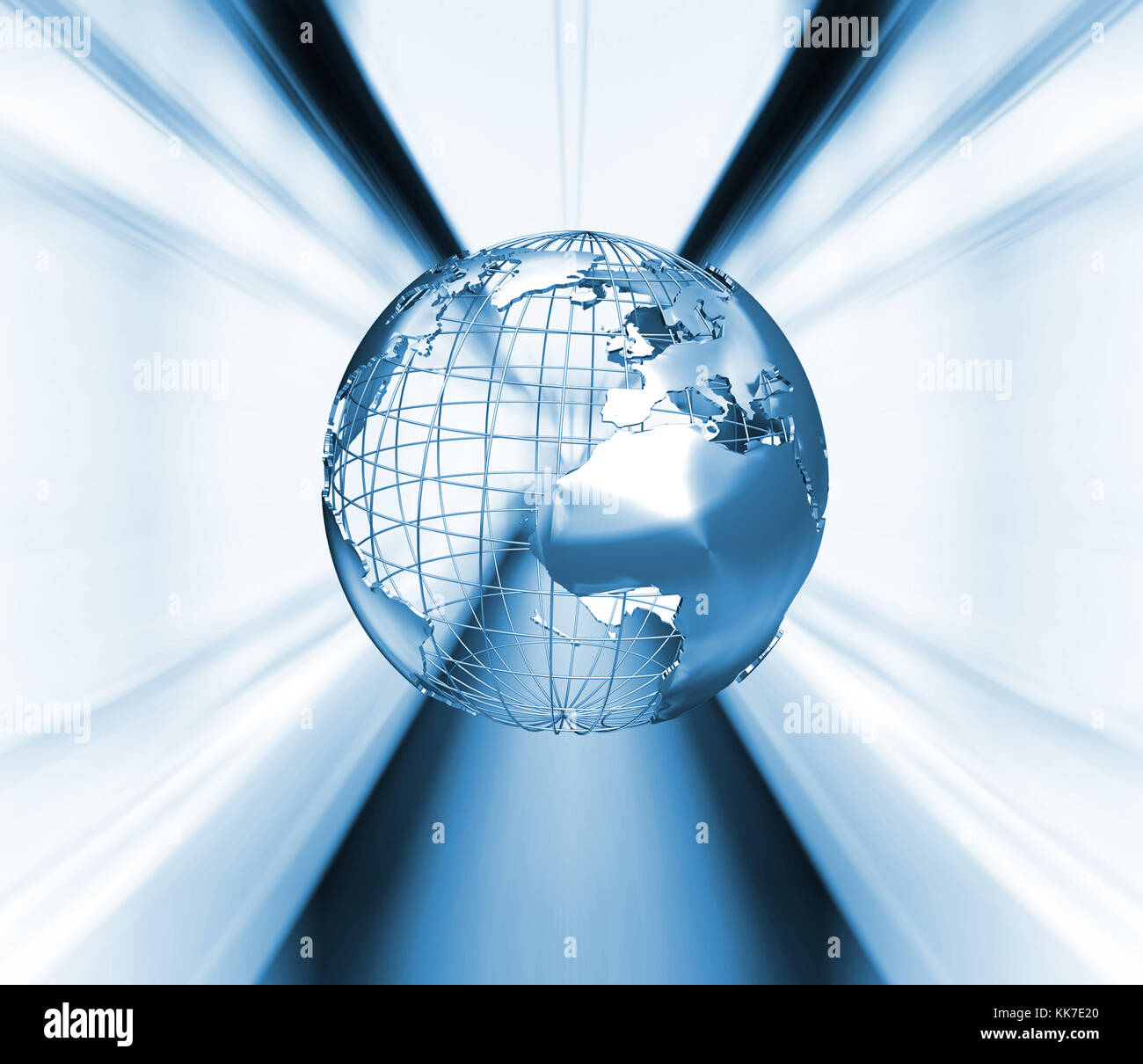 3d wireframe map hi-res stock photography and images - Alamy