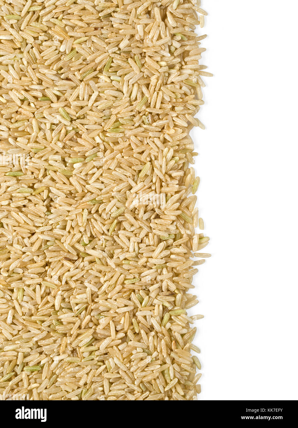 Brown rice background texture Stock Photo - Alamy