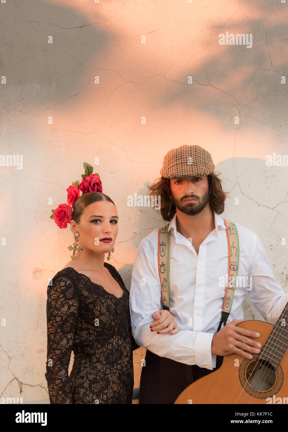 Flamenco guitar woman hi-res stock photography and images - Alamy