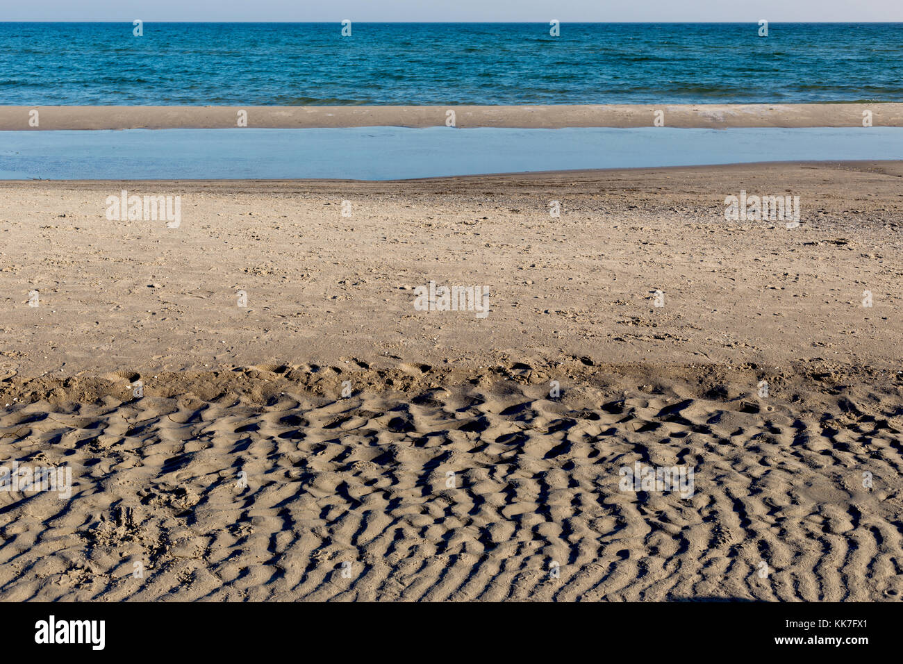 Breege, Germany, sandy beach of Breege on Ruegen Stock Photo - Alamy