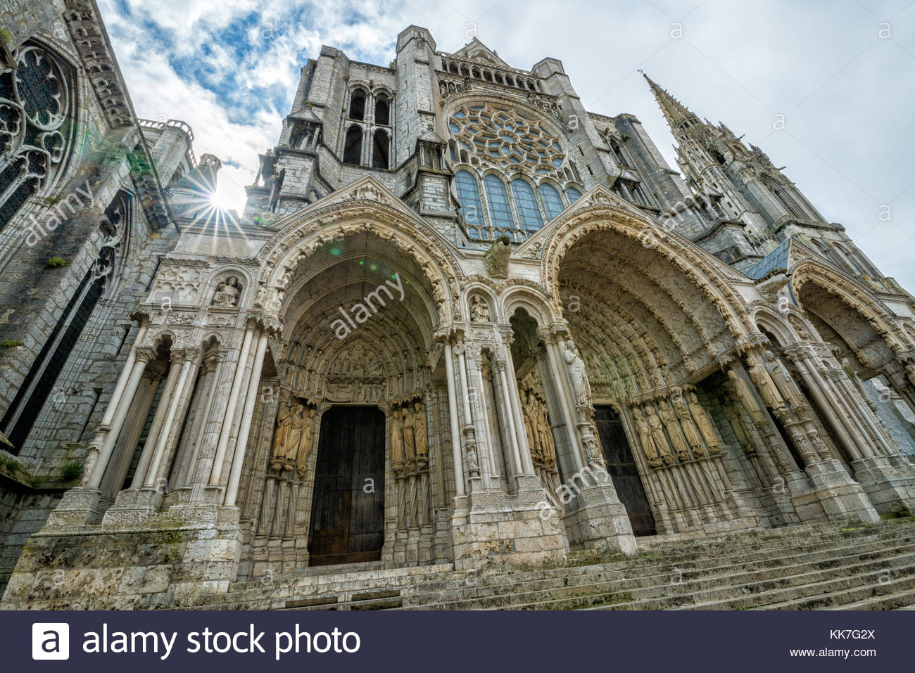 Cathedrale De Chartres Stock Photos & Cathedrale De Chartres Stock ...