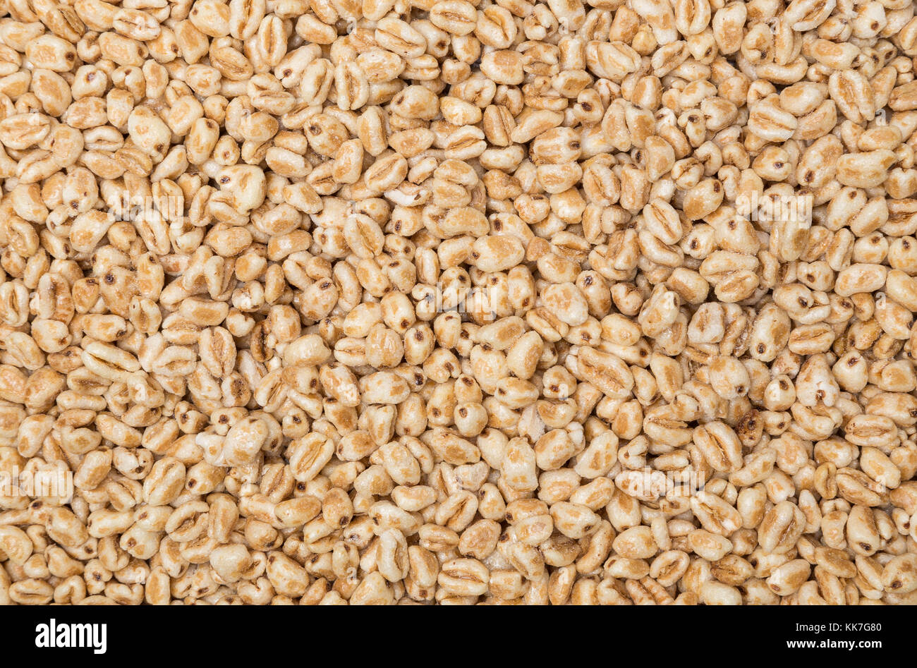 Wheat flakes macro detail background Stock Photo - Alamy