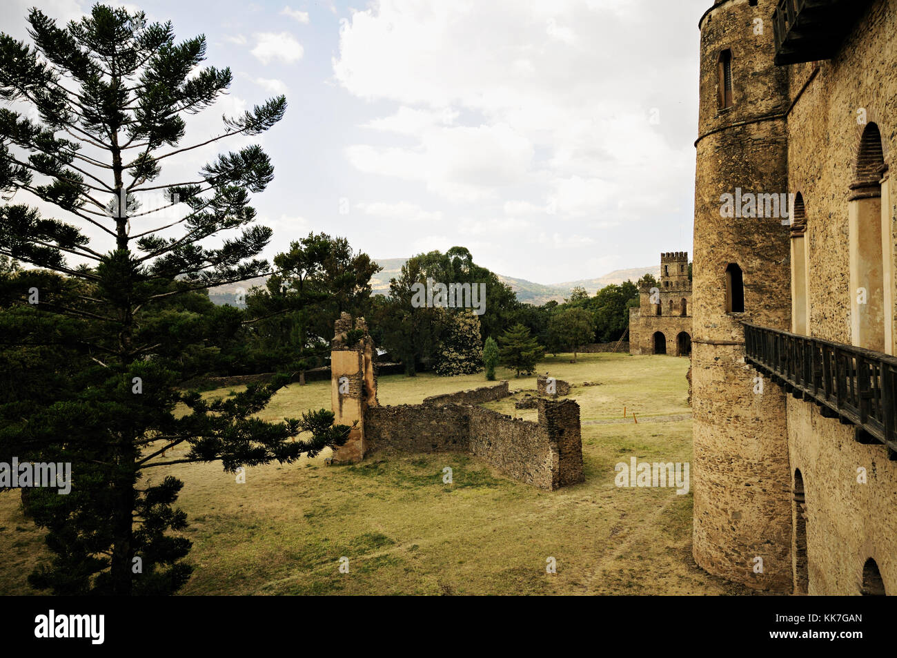 Gondar ethiopia ruins hi-res stock photography and images - Alamy