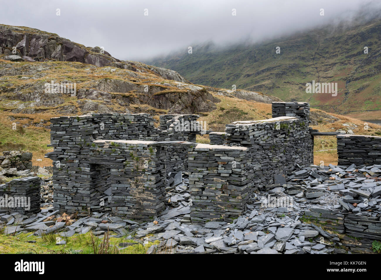 Mining wales buildings ruined hi-res stock photography and images - Alamy