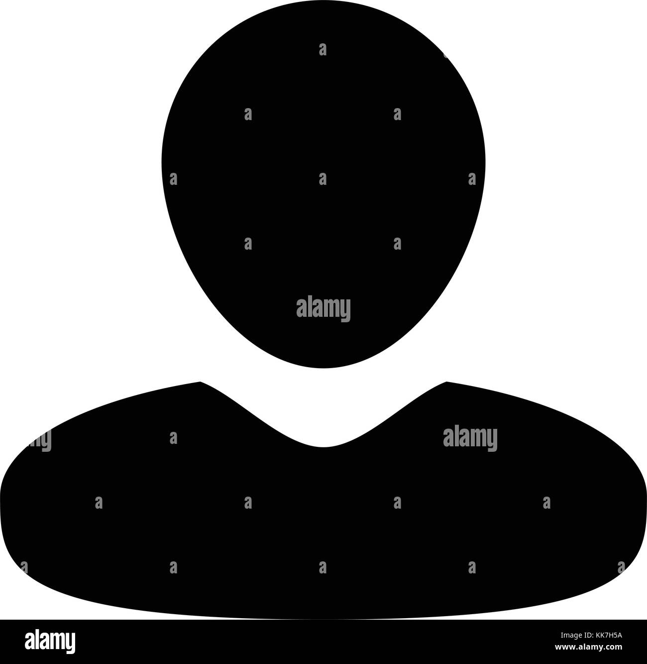 User Icon Vector Male Person Symbol Profile Avatar Sign in Flat Color ...