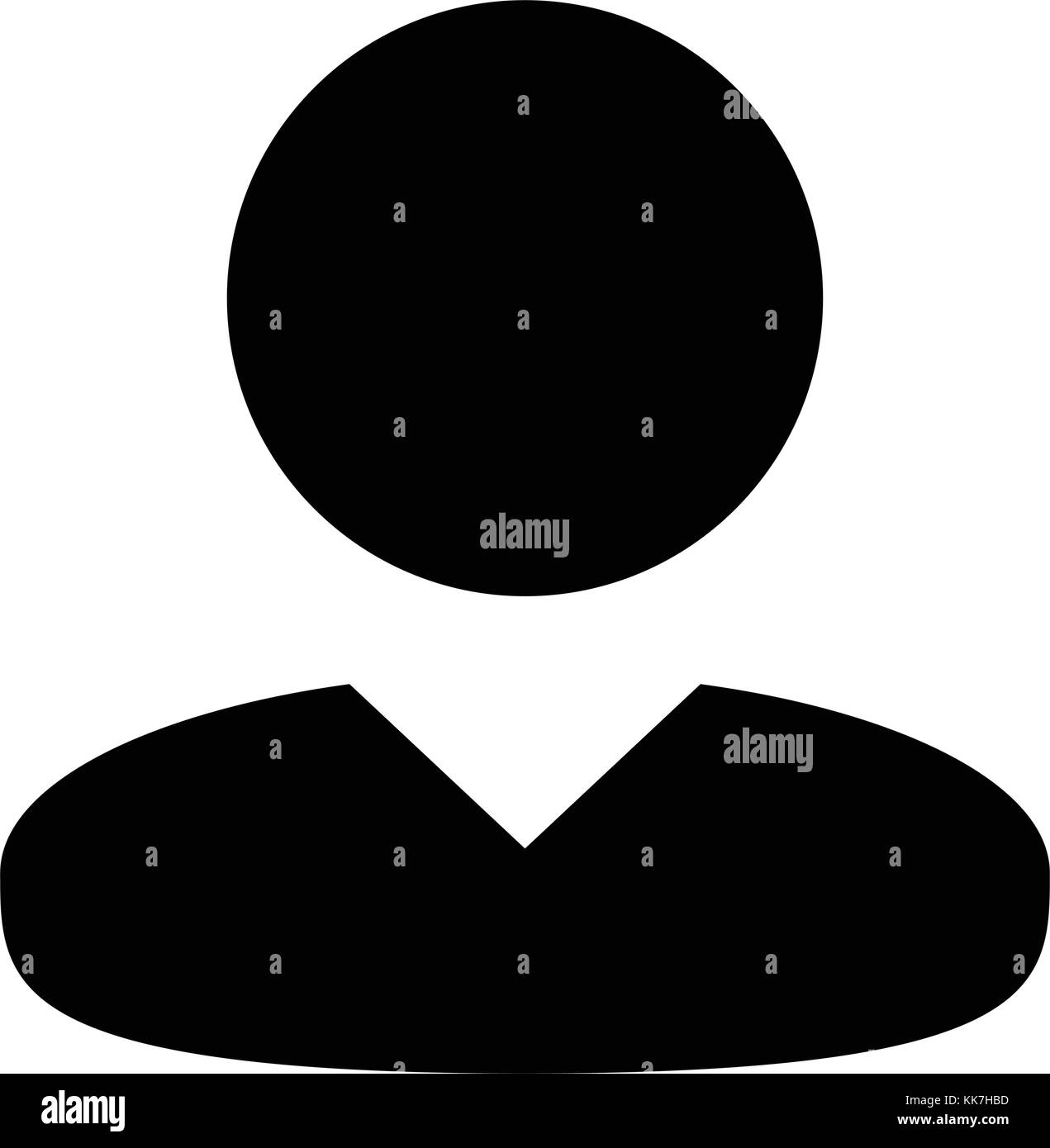 User Icon Vector Male Person Symbol Profile Avatar Sign in Flat Color ...