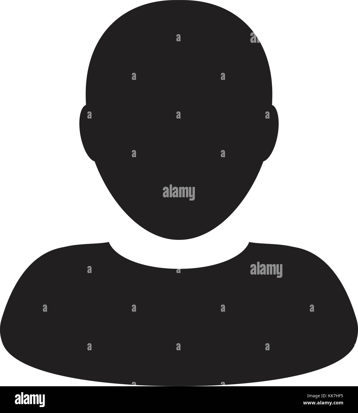 User Icon Vector Male Person Symbol Profile Avatar Sign in Flat Color ...