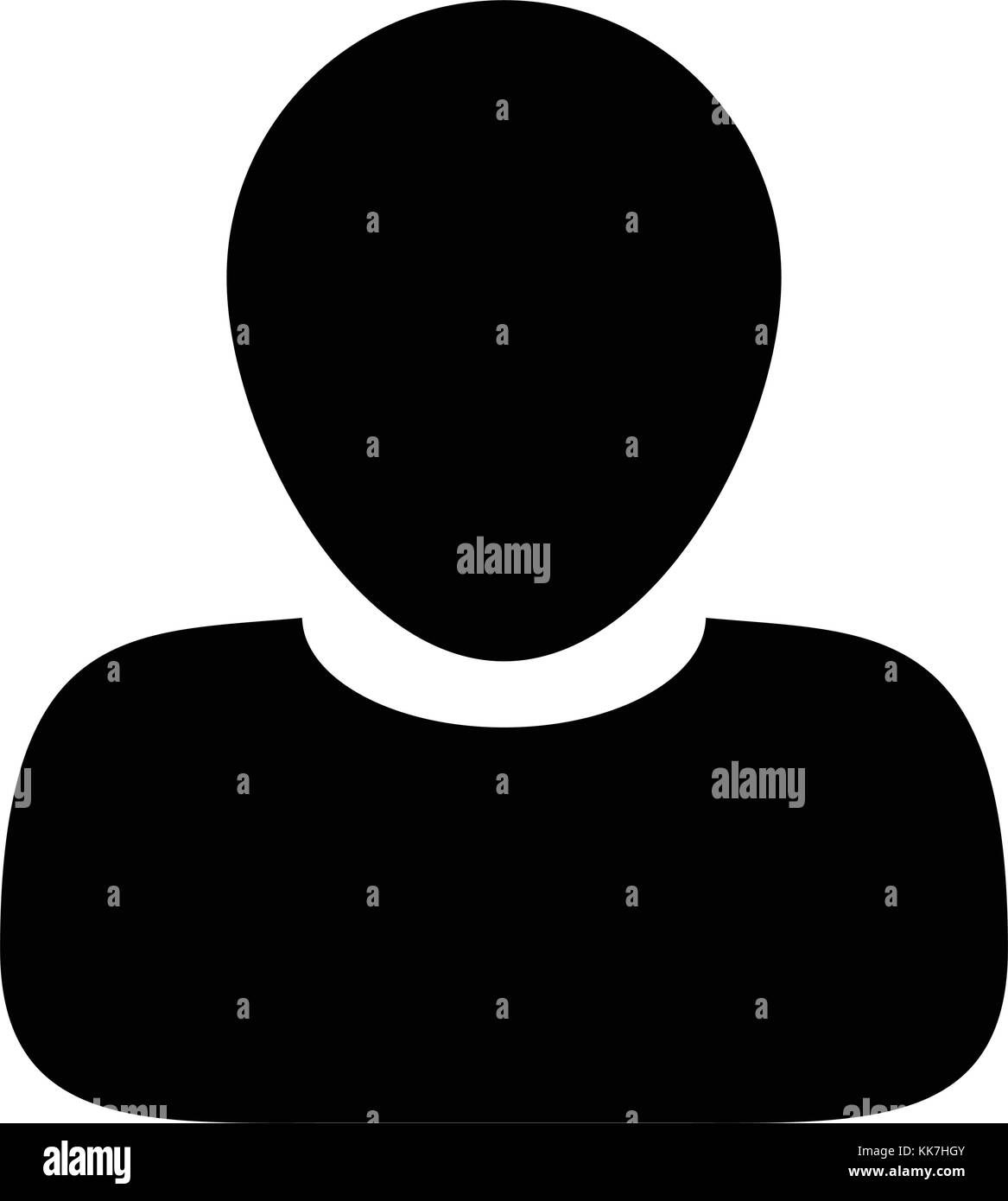 User Icon Vector Male Person Symbol Profile Avatar Sign in Flat Color ...