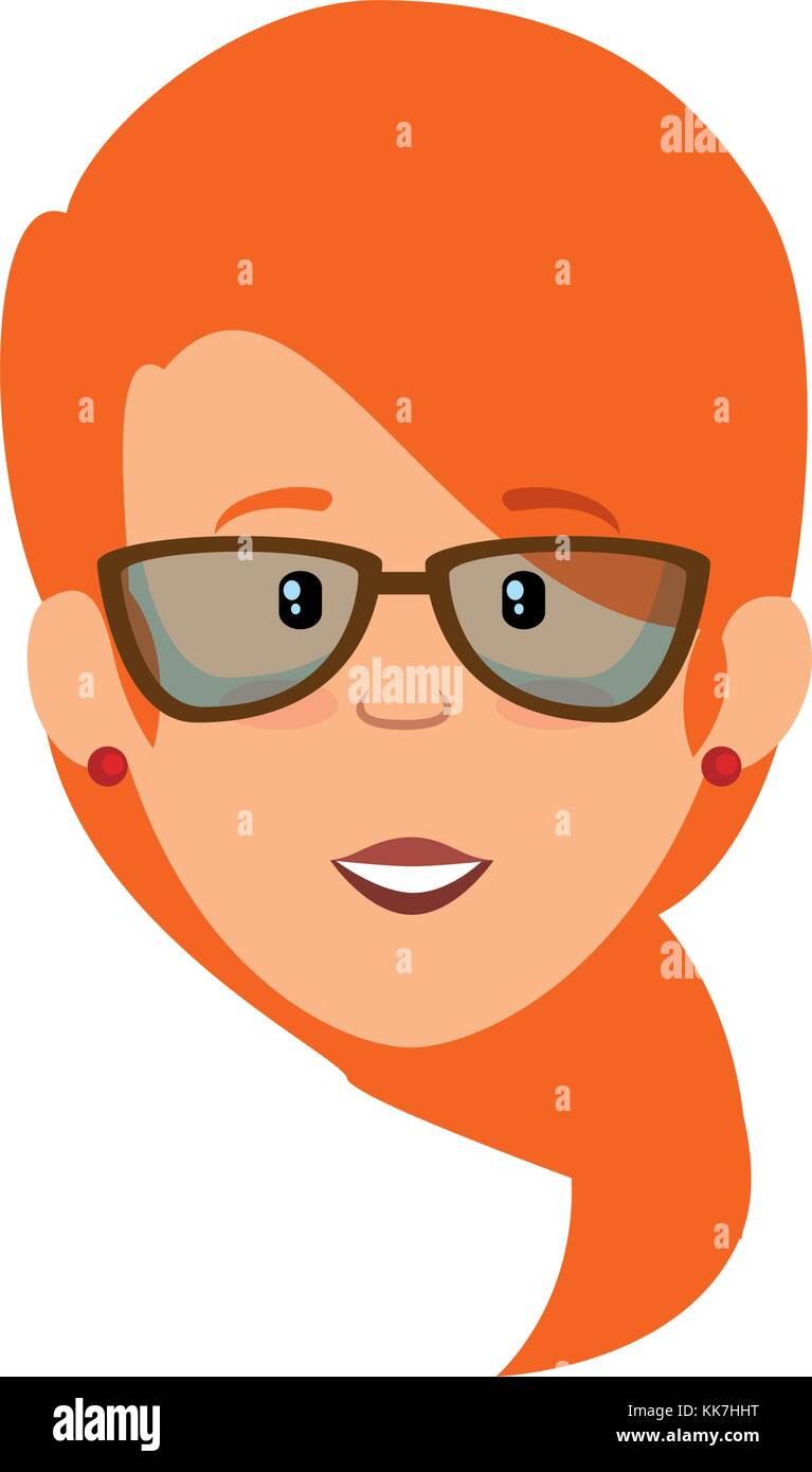 beautiful woman head avatar character Stock Vector Image & Art - Alamy