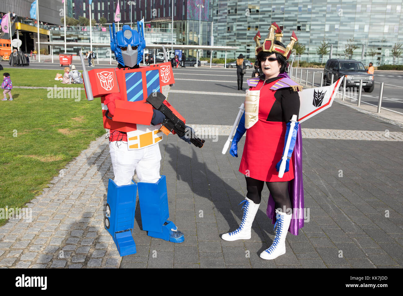 Super heroes attend MCM London Comic Con 2017 Featuring: Atmosphere ...