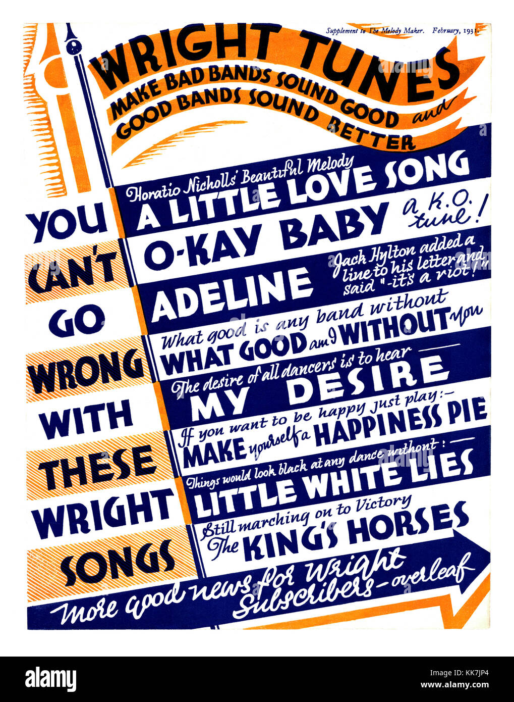 Music magazine advert Cut Out Stock Images & Pictures - Alamy