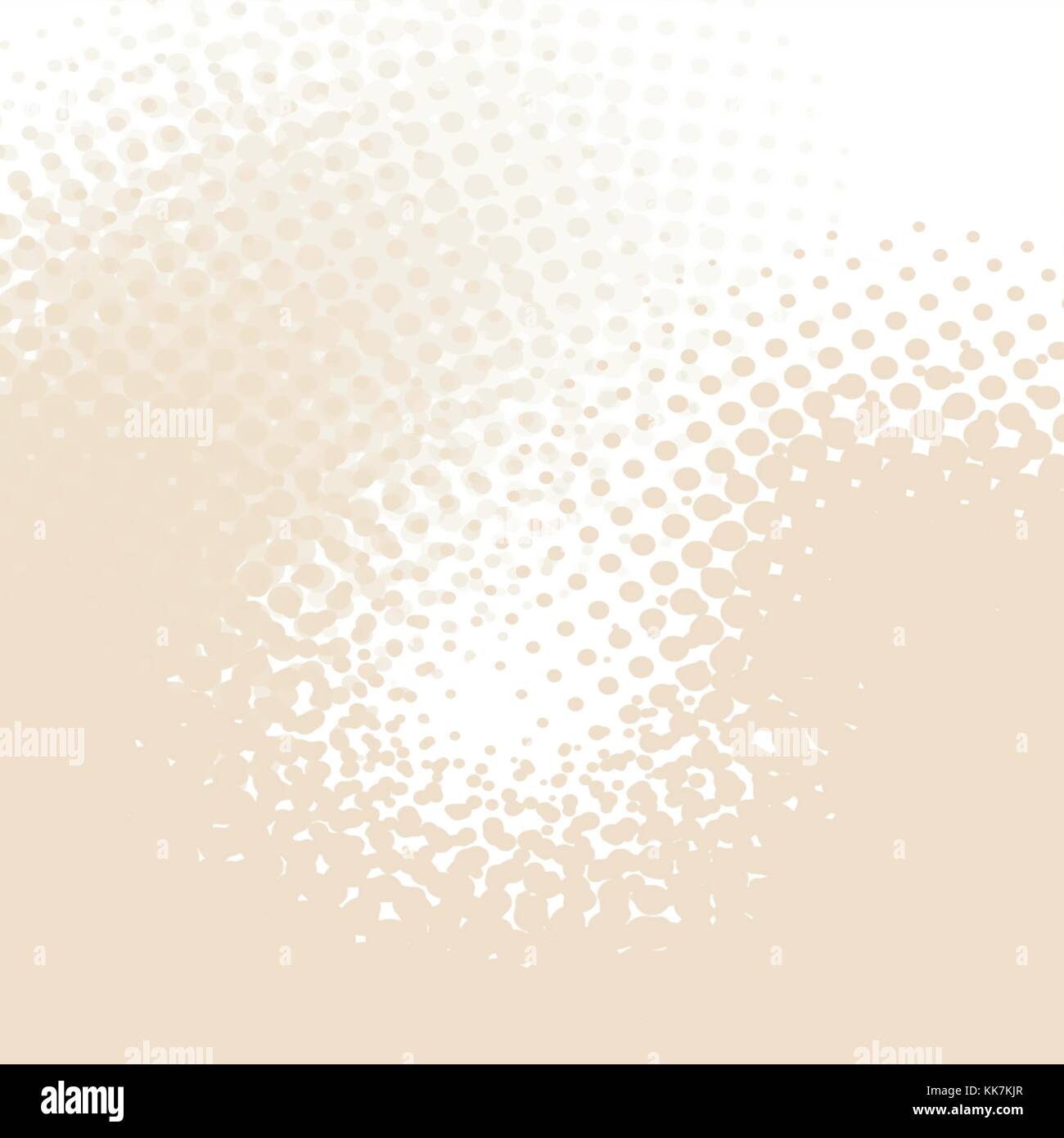 fawn abstract watercolor raster dot pattern with fading area, vector ...