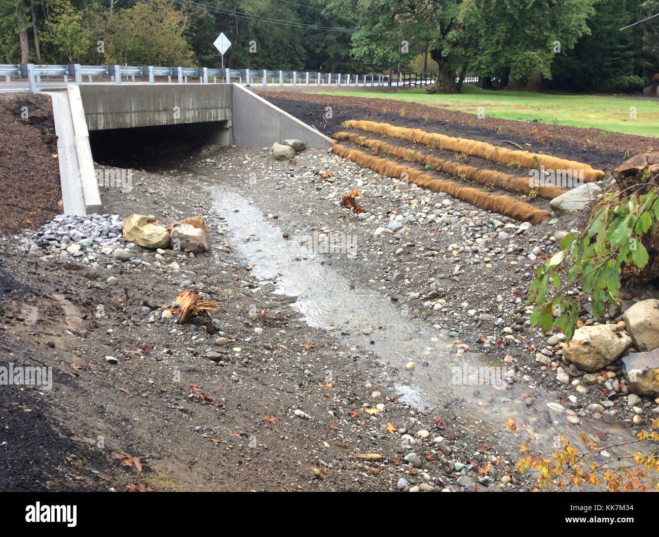 Starting July 11, 2016 WSDOT contractor crews began work to replace a 1970's culvert under SR ...