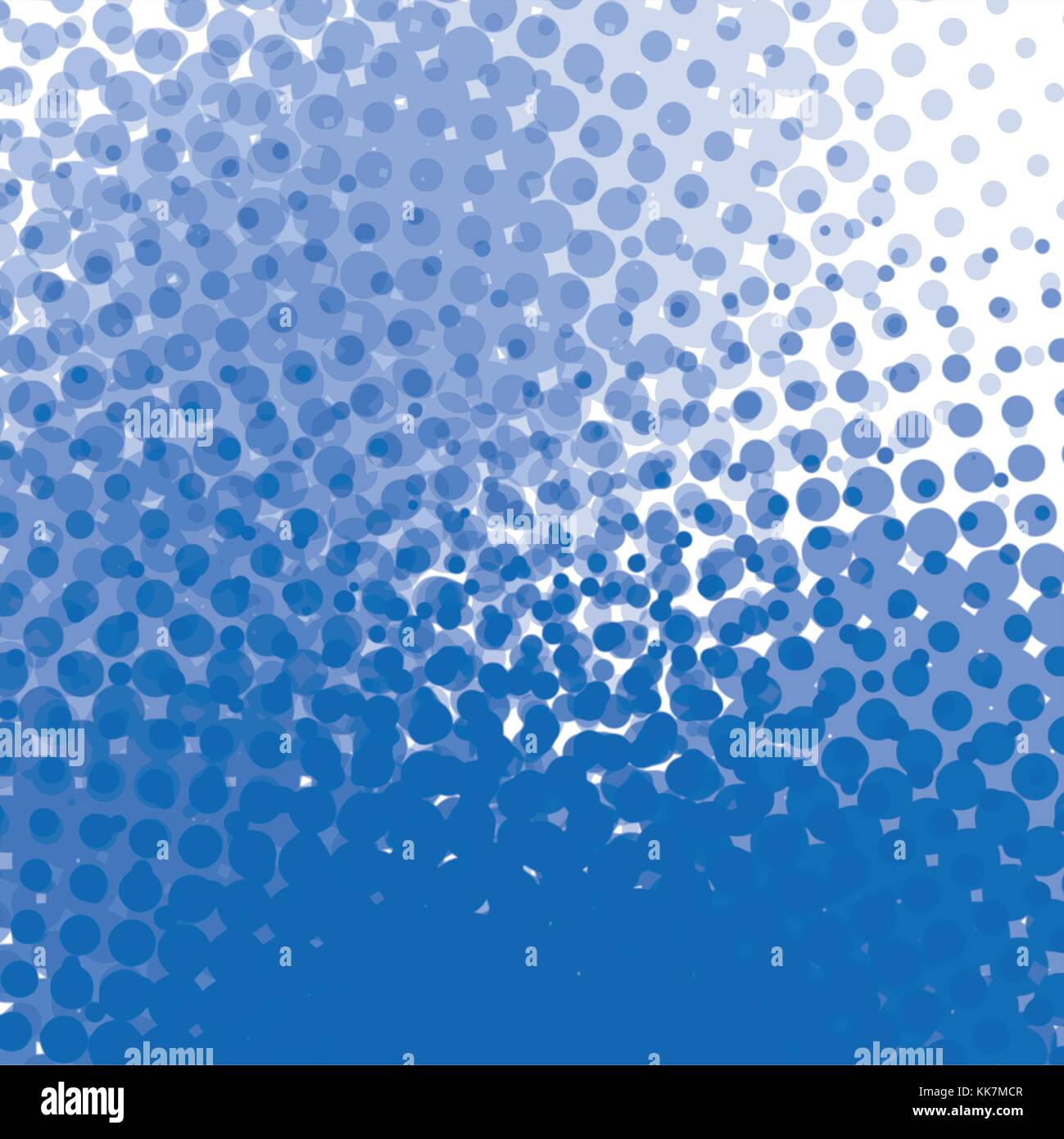 deep blue abstract watercolor raster dot pattern with fading area ...