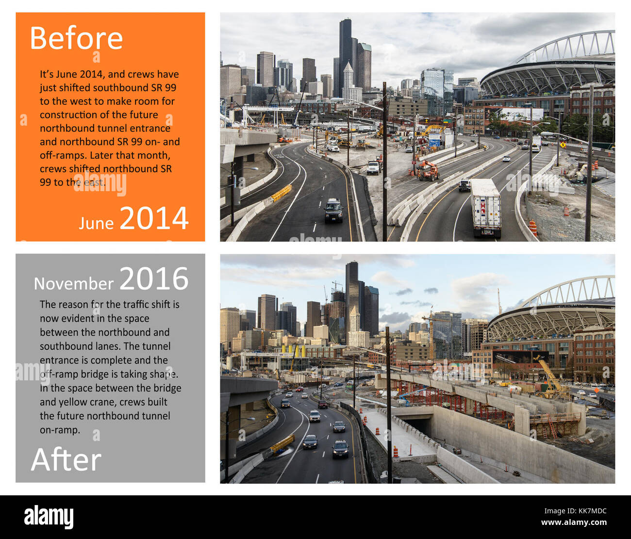 Alaskan way tunnel hi-res stock photography and images - Alamy