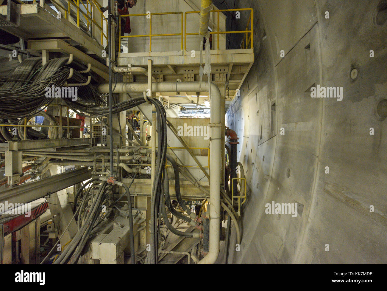 This October 2016 photo shows another side of Bertha, the SR 99 ...