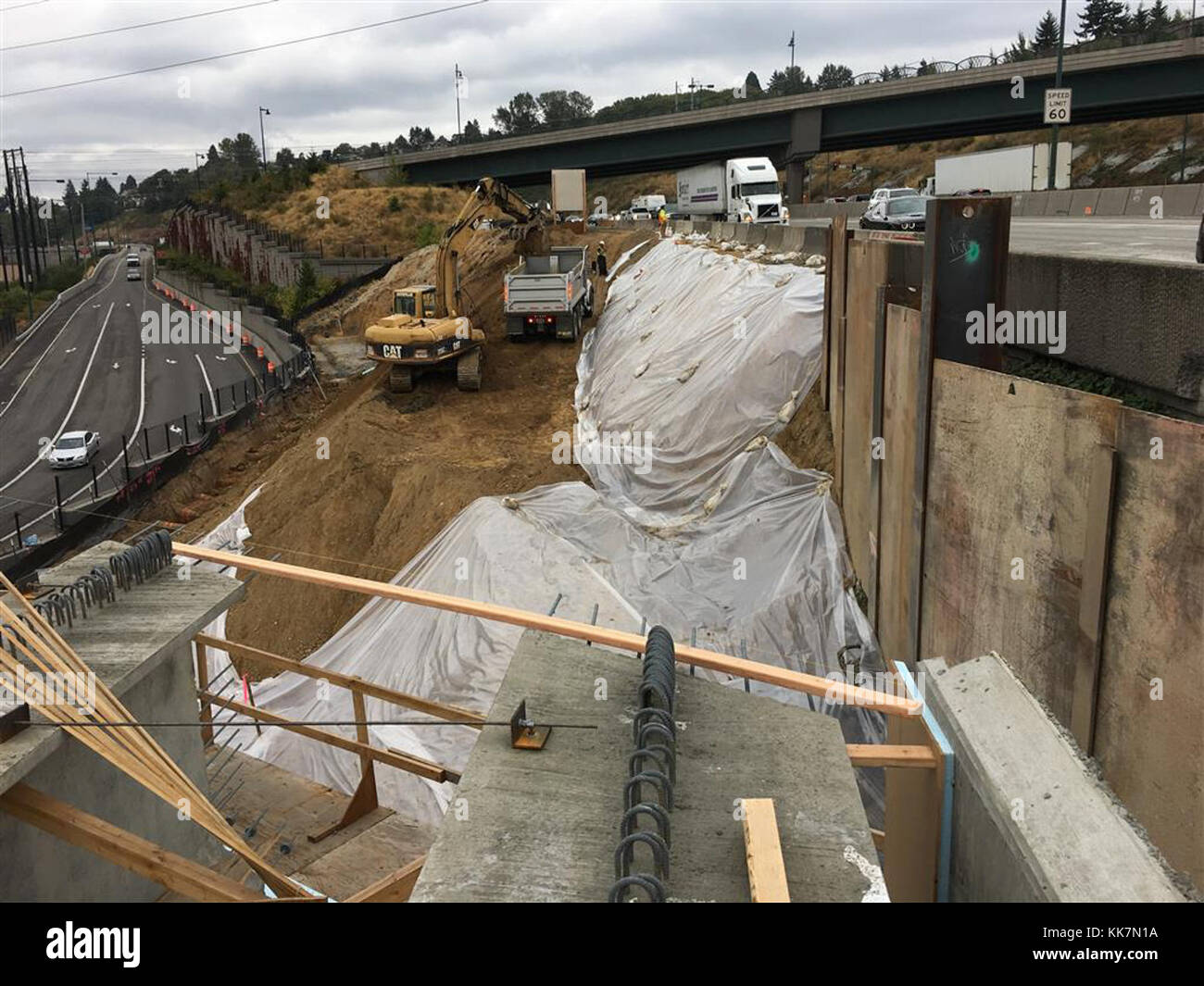 Crews maintain temporary erosion and sediment control (TESC) in Renton ...