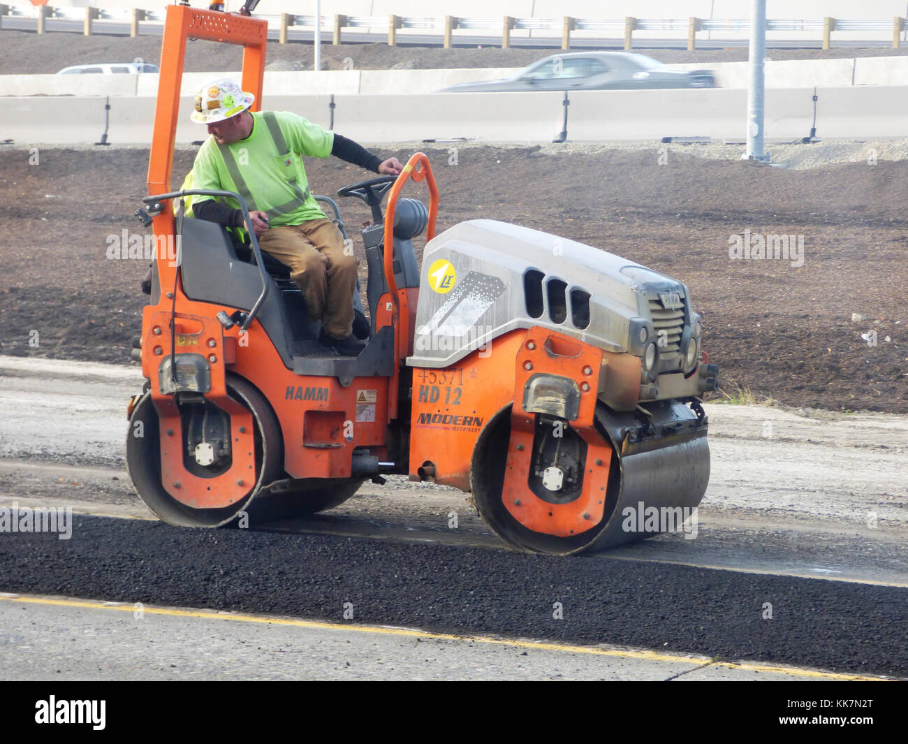 Edge rolling asphalt hi-res stock photography and images - Alamy
