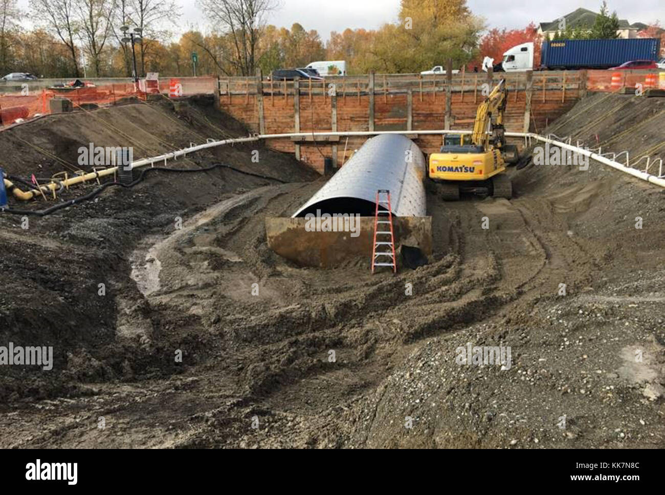 Continuing phase one of fish culvert construction 38416201166 o Stock ... Continuing phase one of fish culvert construction 38416201166 o Stock ...