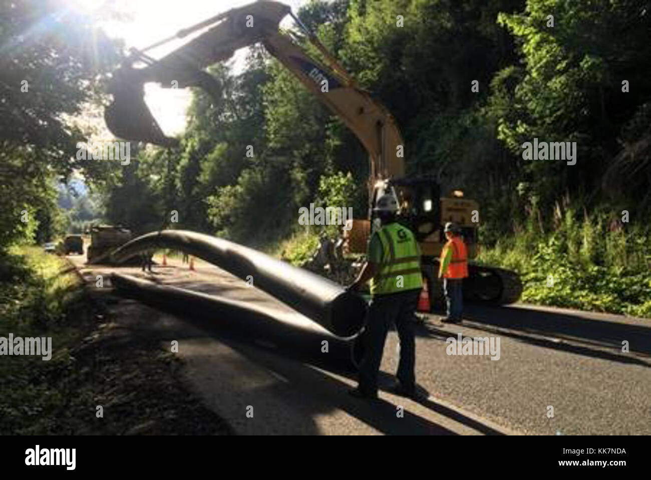 Culvert installation hi-res stock photography and images - Alamy