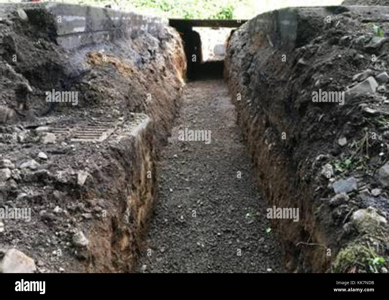 Excavation of existing culvert on SR 4 in Wahkiakum County 35369781626 ...