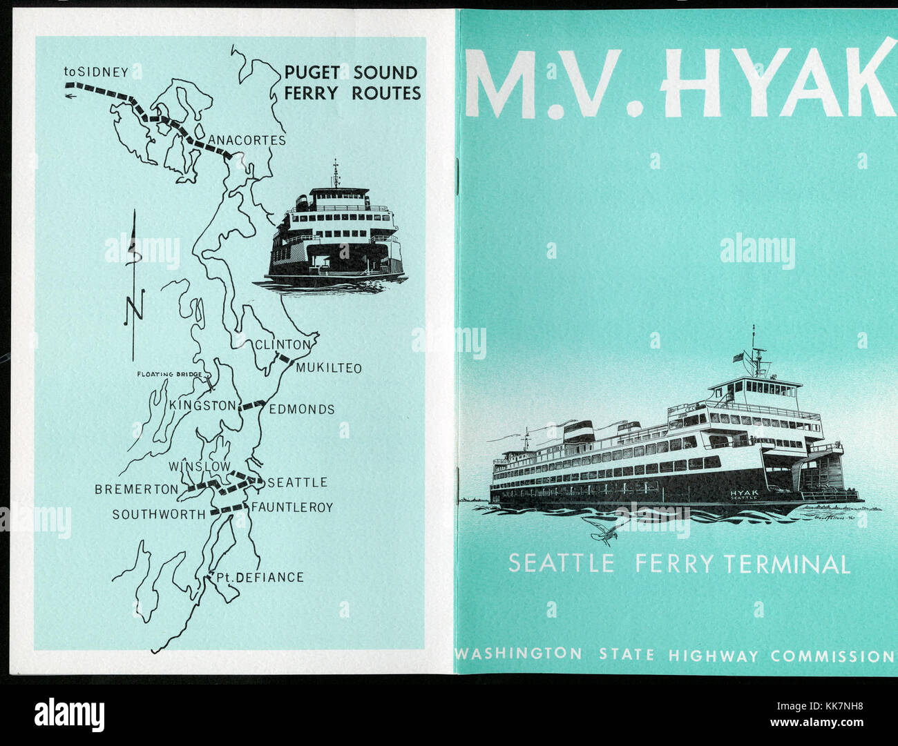MV Hyak Seattle Ferry Terminal 32294202230 o Stock Photo - Alamy