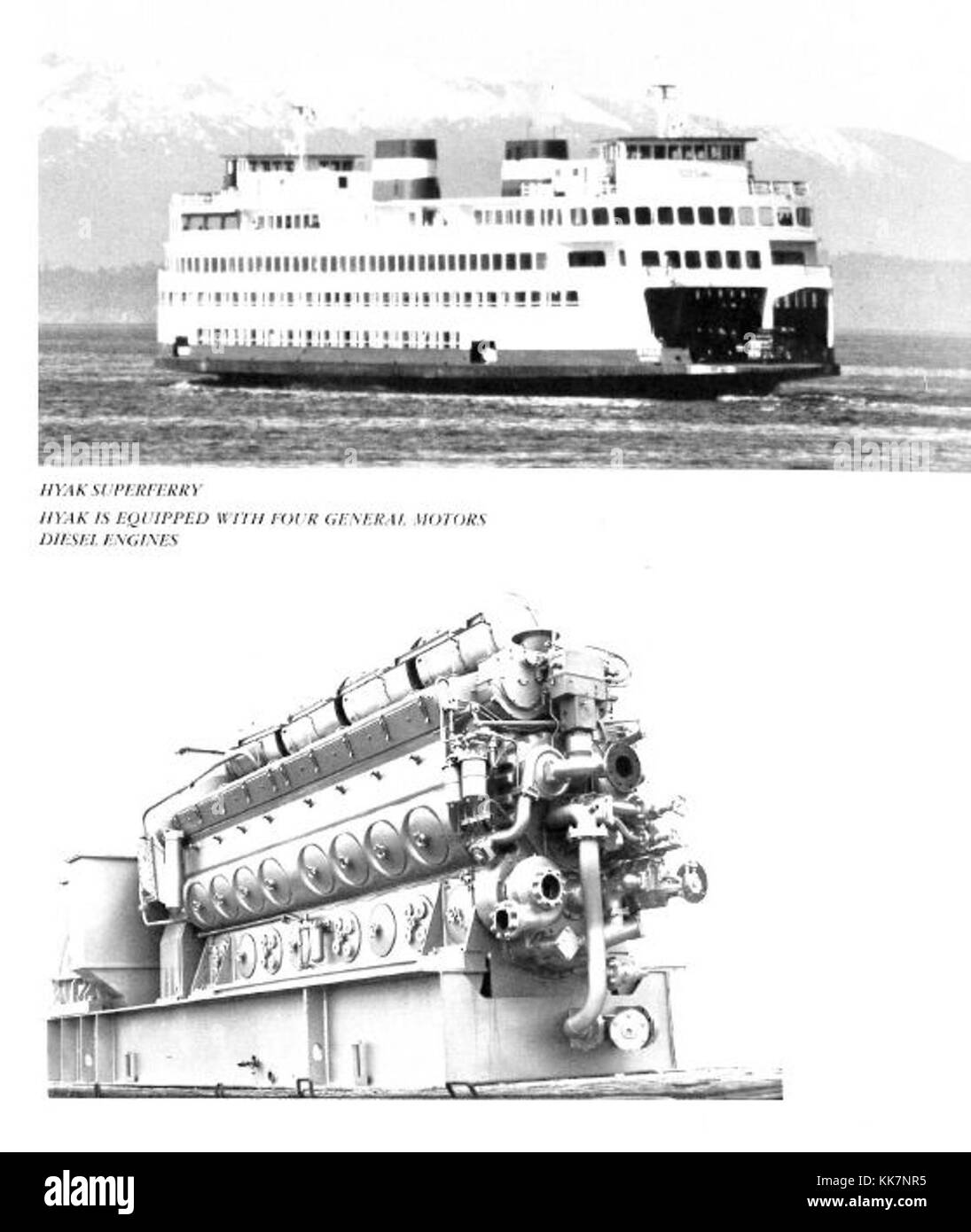 Vintage old ship engine Cut Out Stock Images & Pictures - Alamy