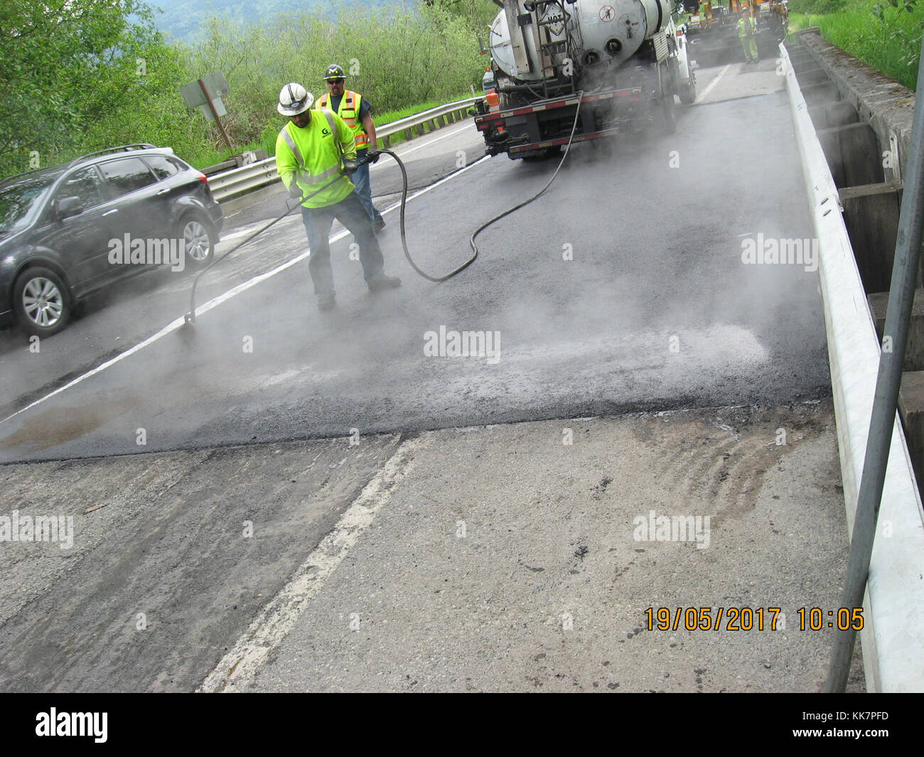 Road construction zones hi-res stock photography and images - Alamy