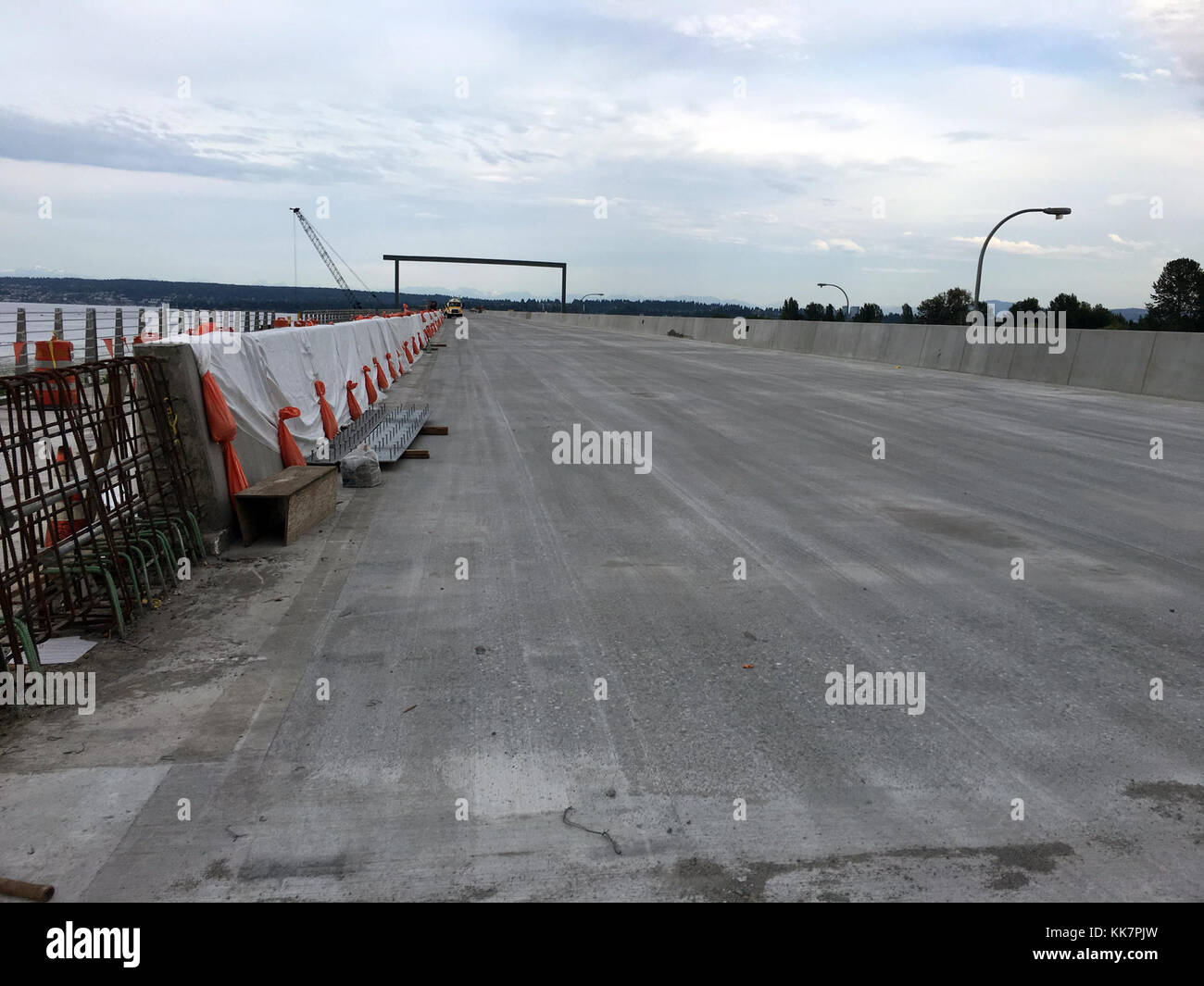 Longitudinal grinding on the new WABN roadway deck helps create ...