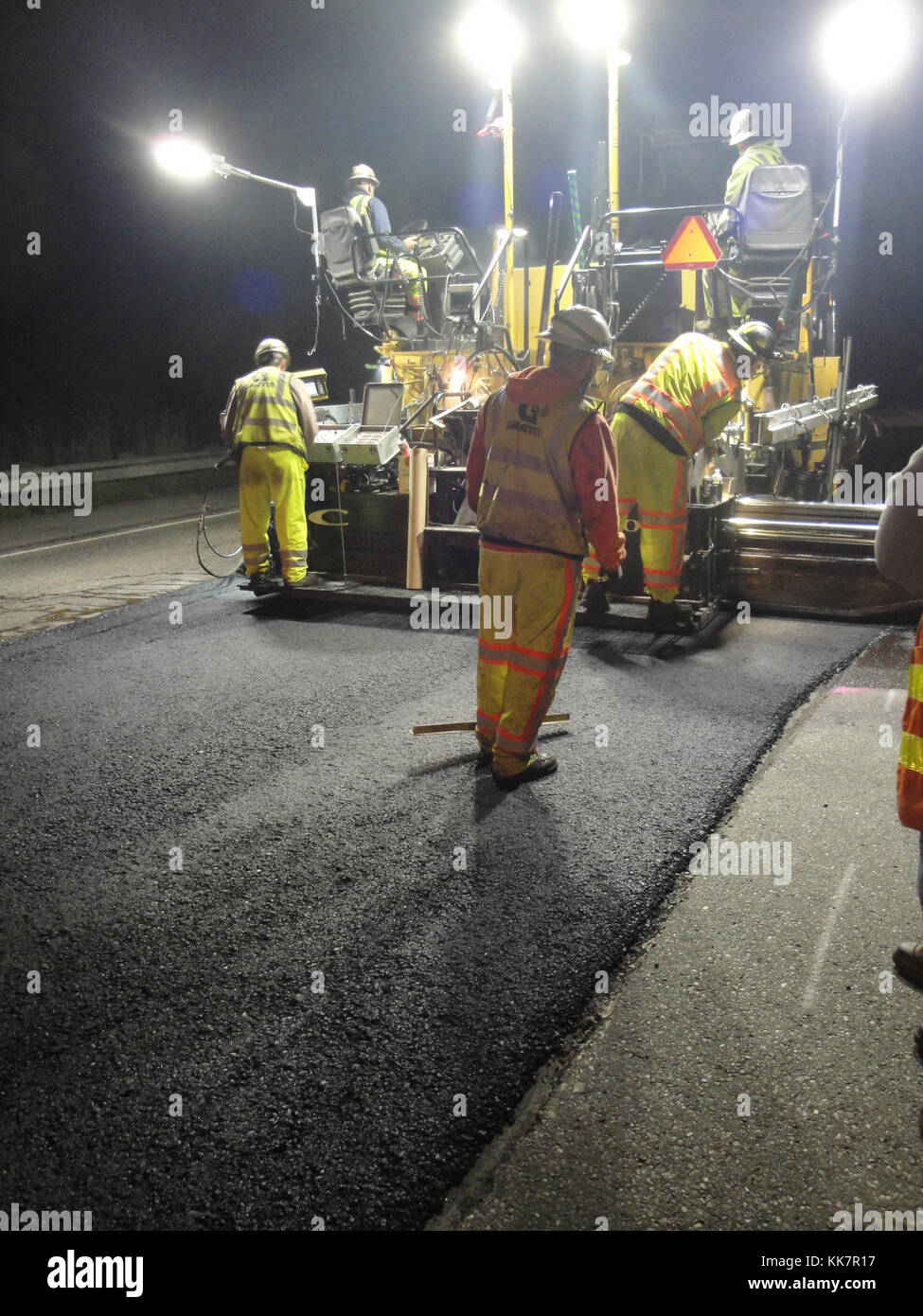 Work crews in trucks hi-res stock photography and images - Alamy