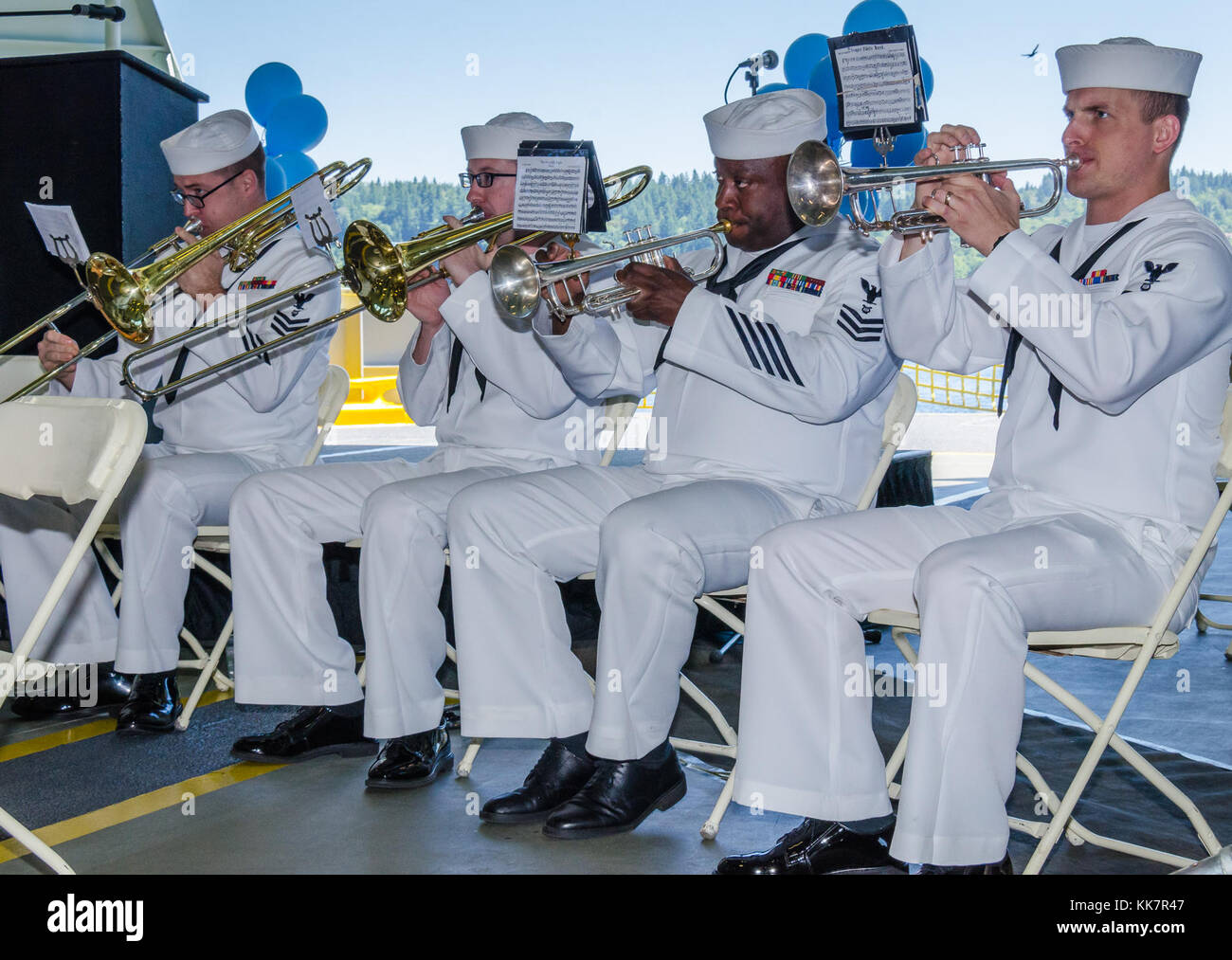 Navy Band Northwest 34709278354 o Stock Photo - Alamy