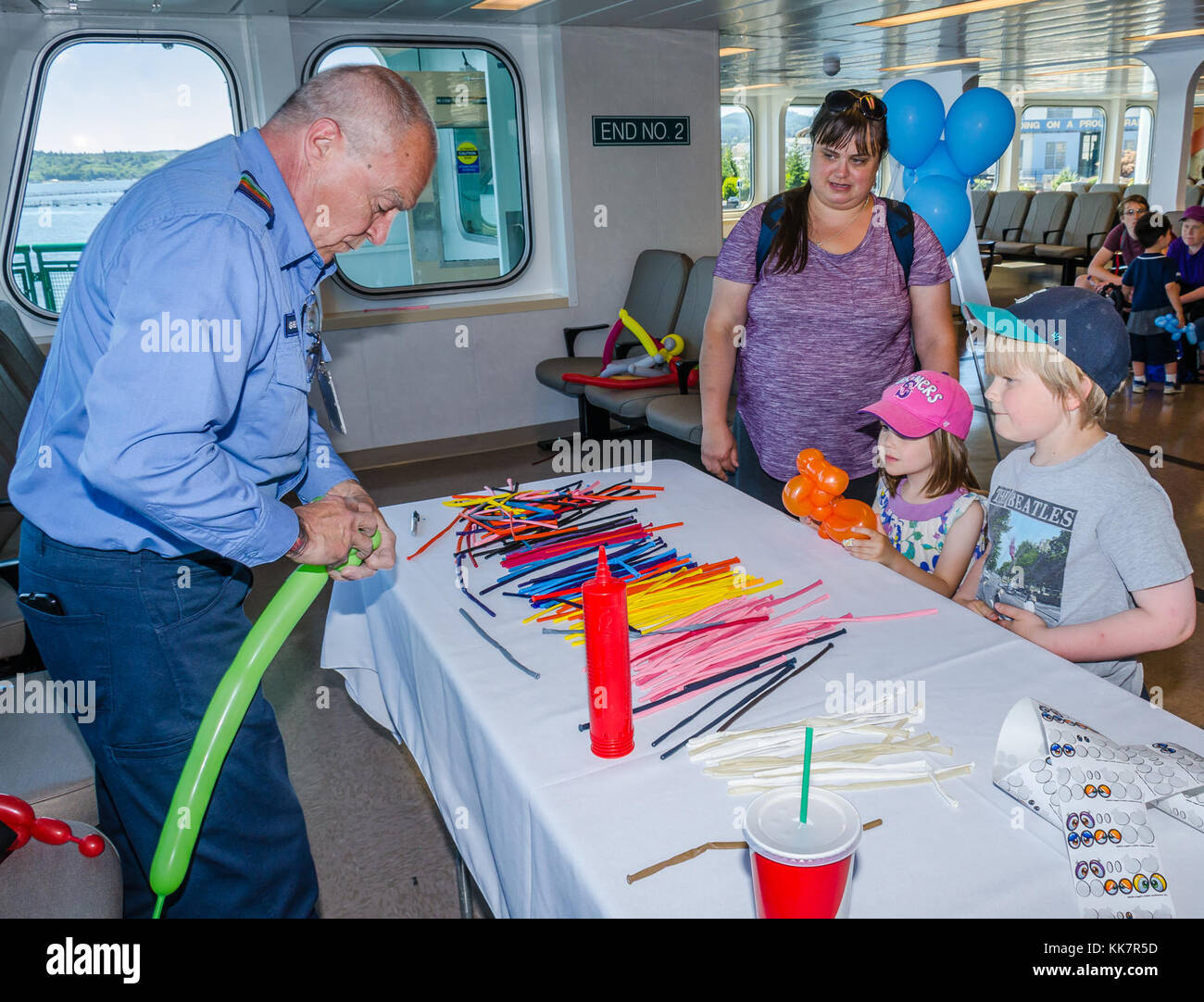 Balloon art was done by one of our crew members, an Ordinary Seamen in ...
