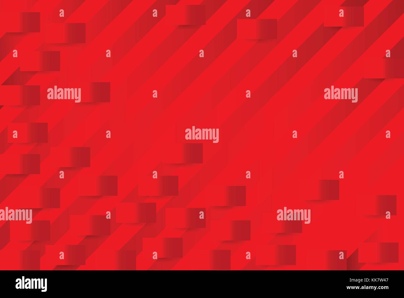 Abstract 3d rectangular shapes with shadow. Modern vector background ...