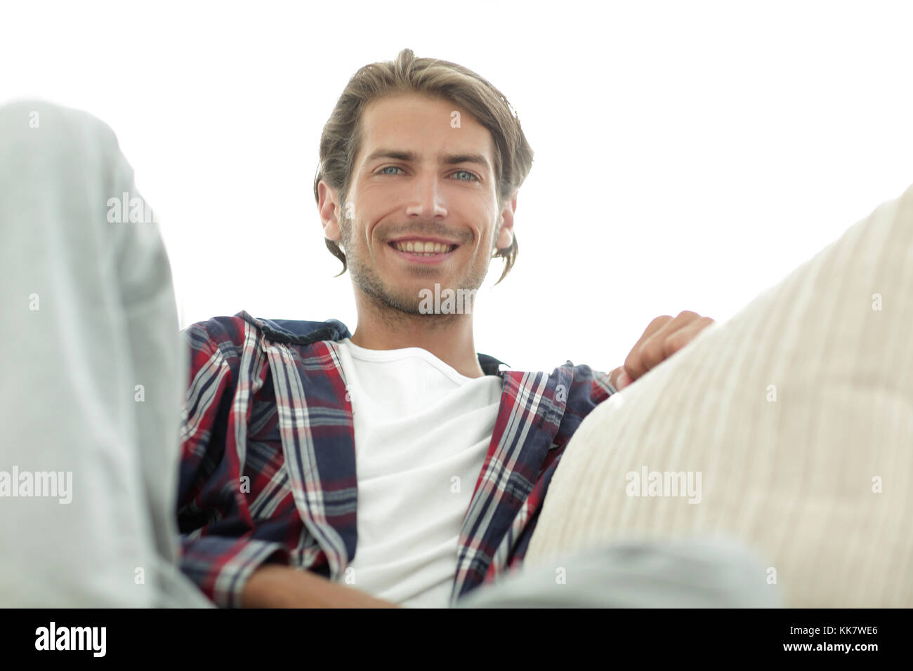 successful modern guy. photo in background Stock Photo - Alamy