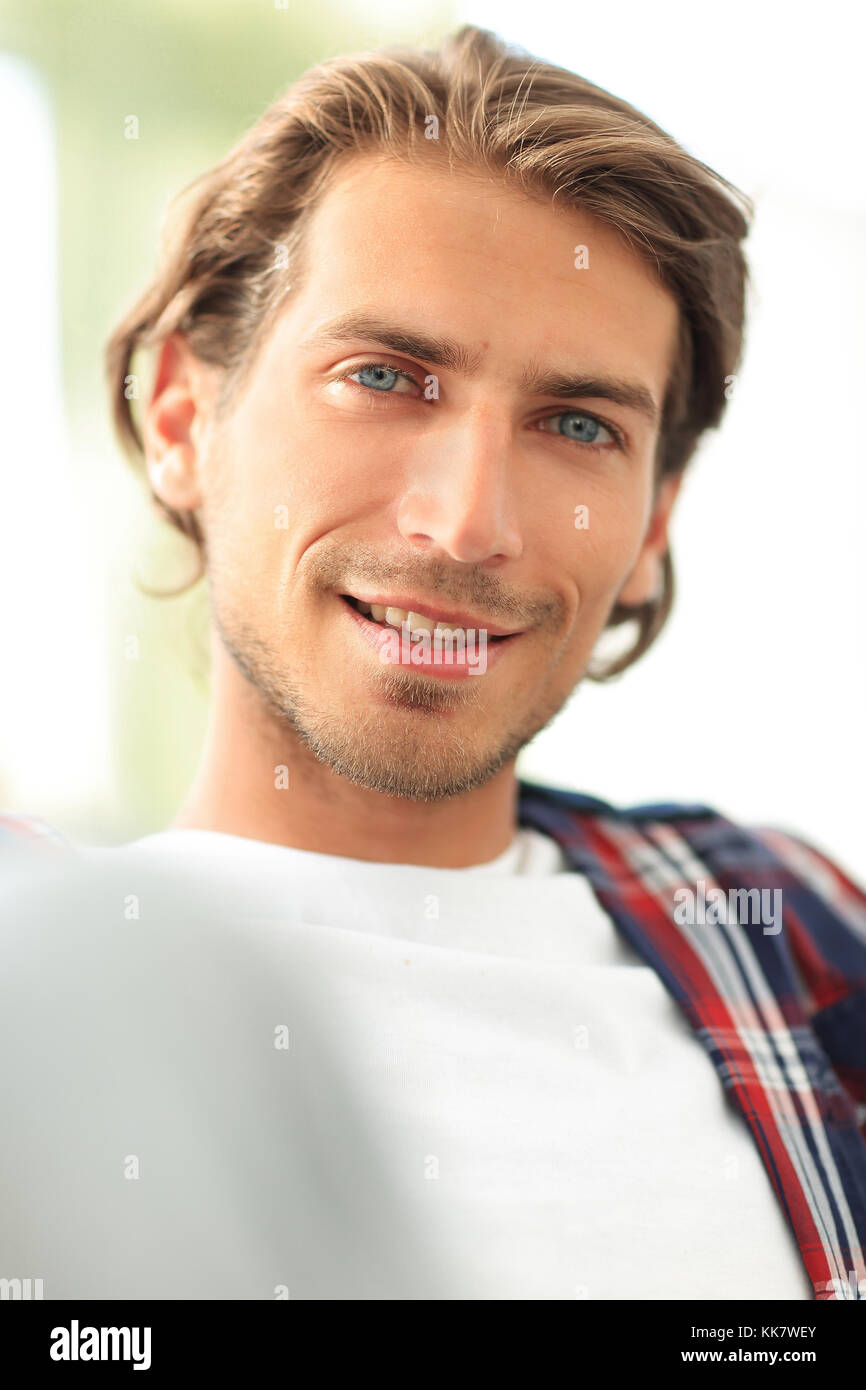portrait. a successful modern guy Stock Photo - Alamy