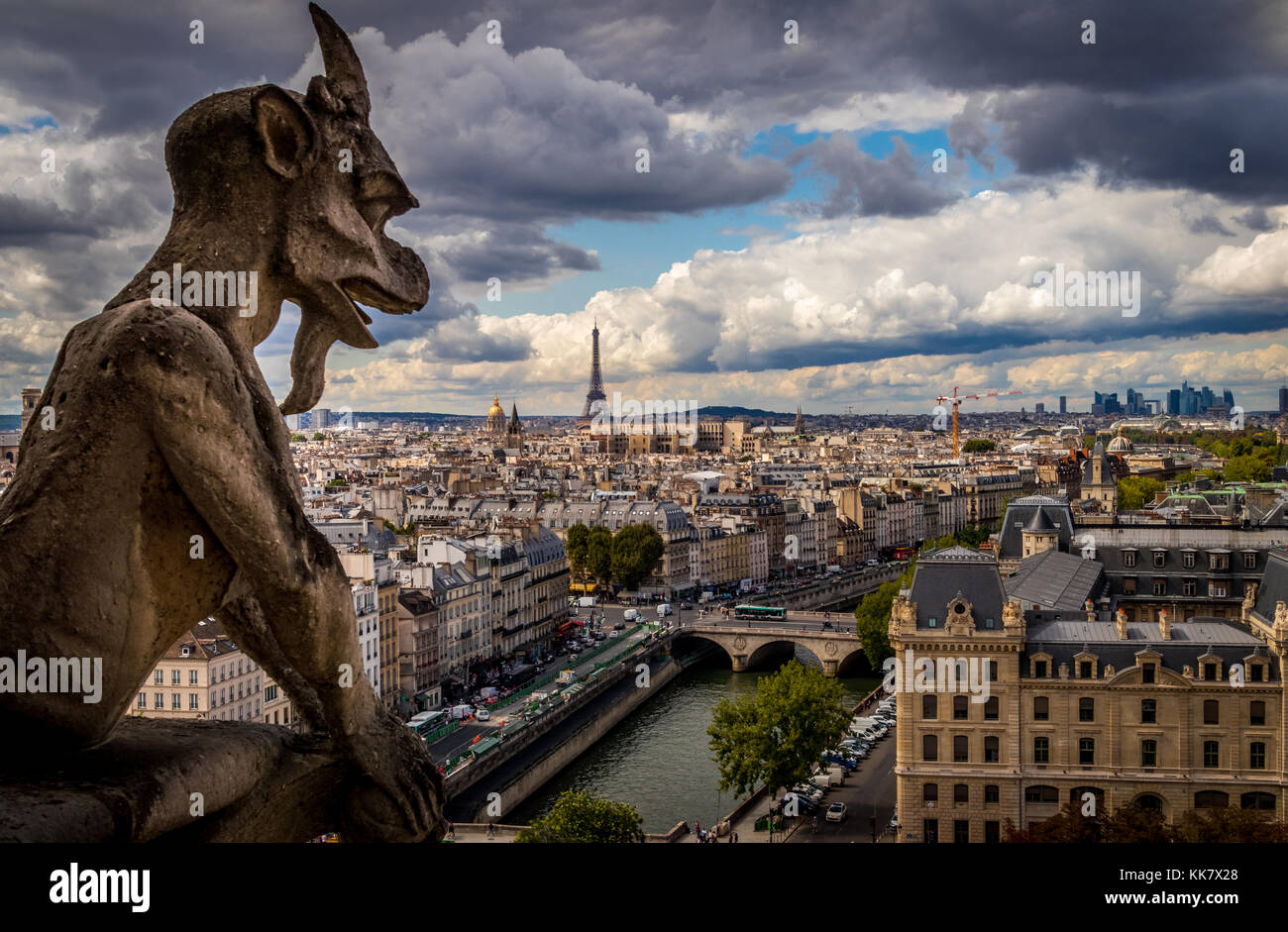 A gargoyle is a carved or formed grotesque (fantastic or mythical ...