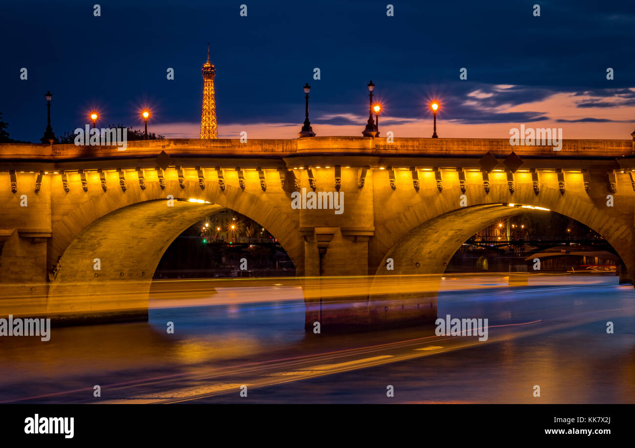 Pont Neuf ("New Bridge") is ironically the oldest standing bridge ...