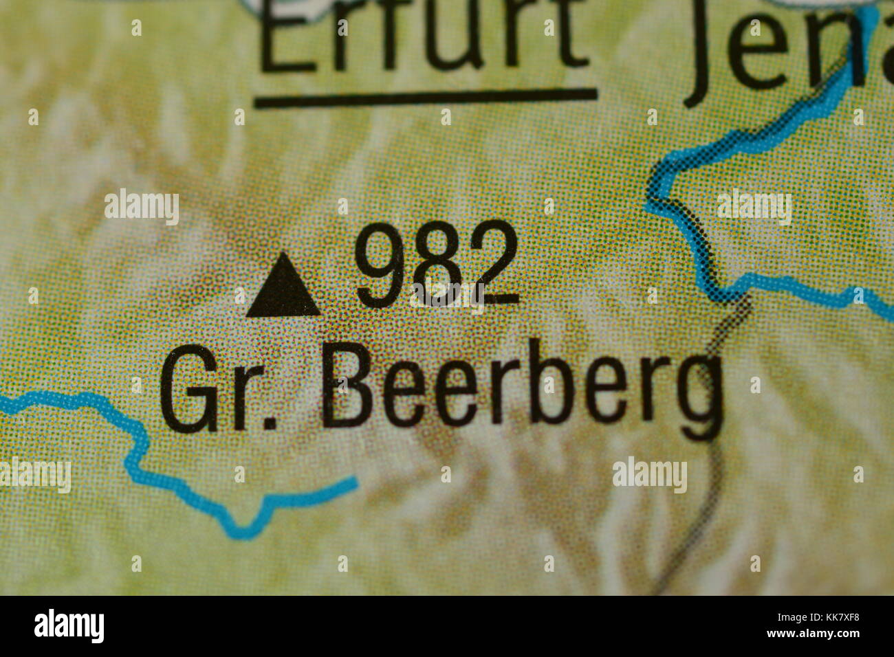 The word on the map Stock Photo - Alamy