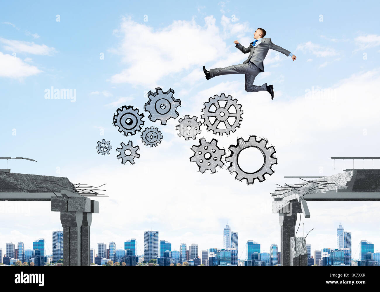 Problem and difficulties overcoming concept Stock Photo - Alamy