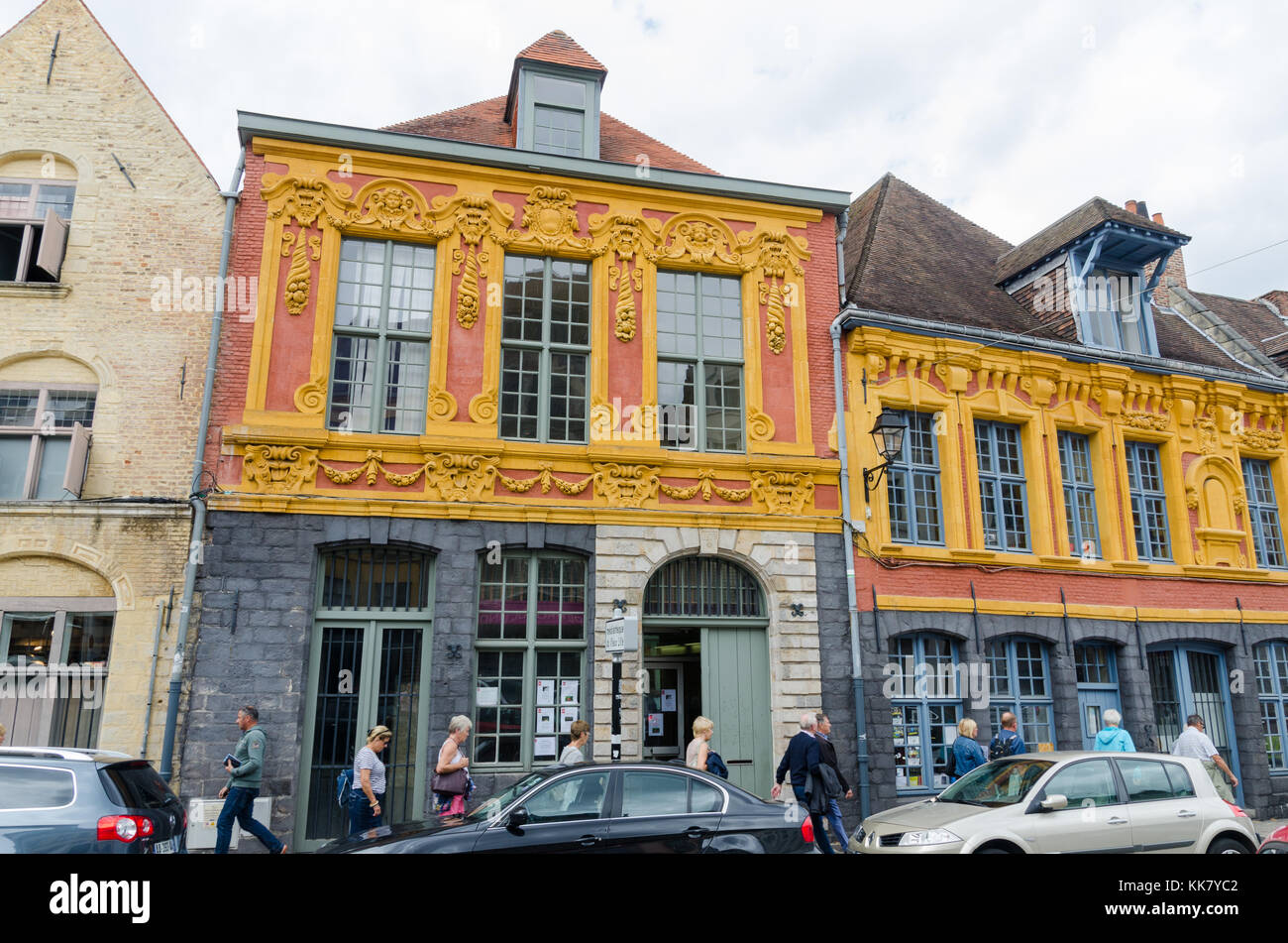 Old buildings in the city of Lille in Northern France Stock Photo - Alamy