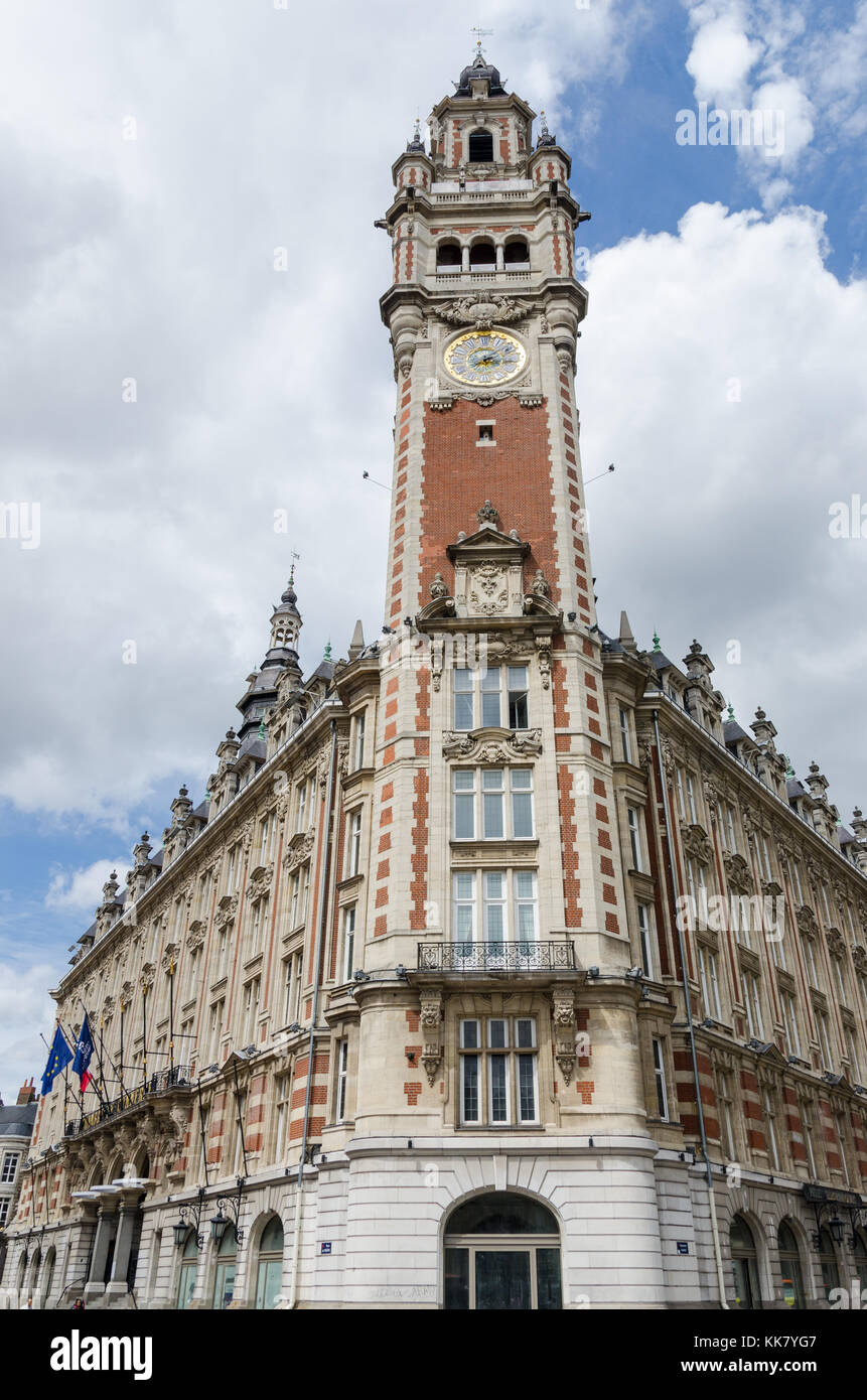 Old buildings in the city of Lille in Northern France Stock Photo - Alamy