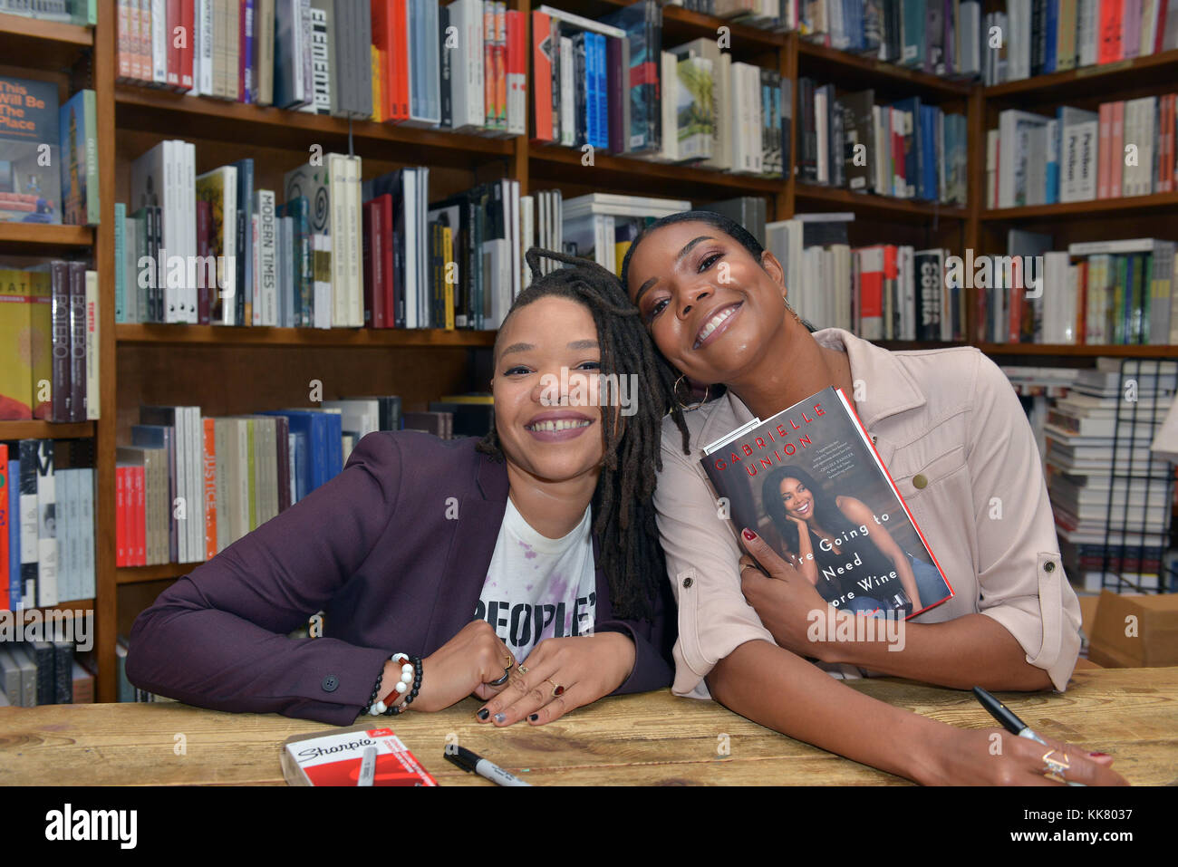 Gabrielle Union signs copies of her new book 'Gabrielle Union: We're ...